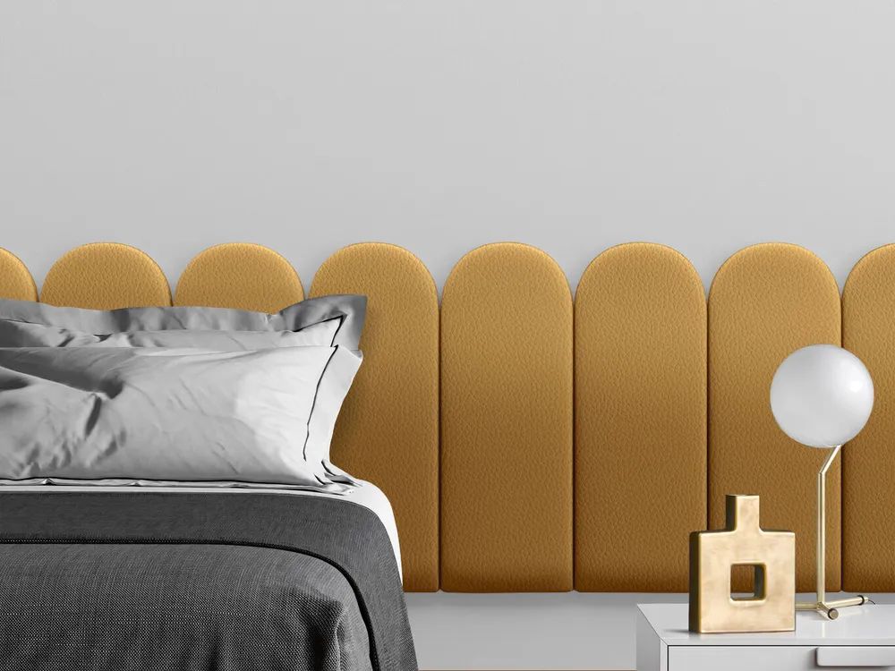 Панель кровати Eco Leather Gold 30х60R см 2 шт.