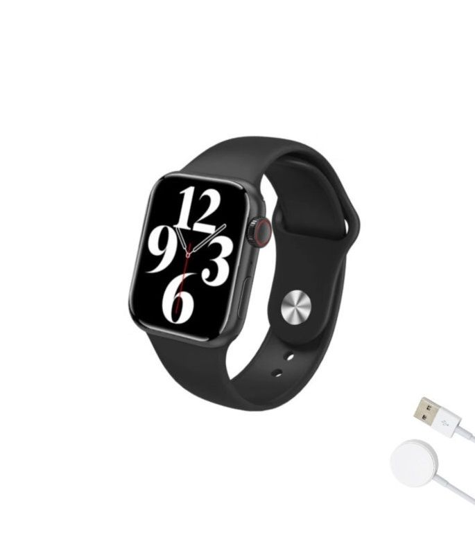 Умные часы Smart Watch M26 plus, 44mm, черный