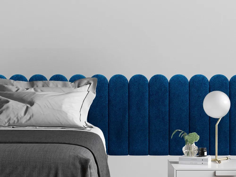 Панель кровати Velour Blue 15х60R см 2 шт.