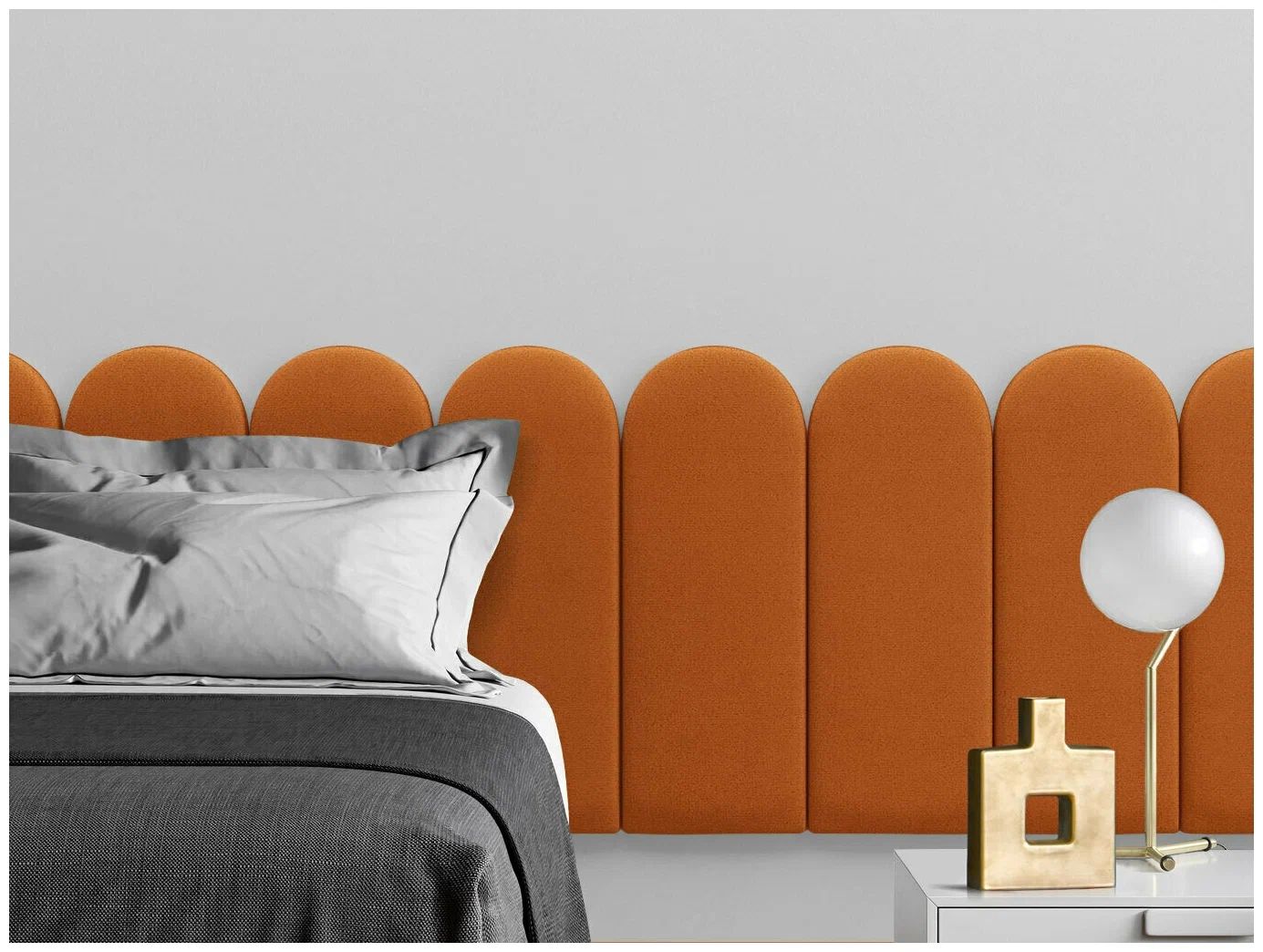 Панель кровати Velour Orange 30х60R см 4 шт.