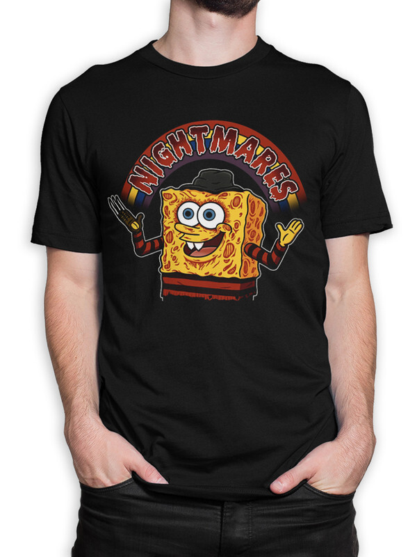 Футболка мужская DS Apparel Губка Спанч Боб - Фредди Крюгер 322865-2 черная 3XL