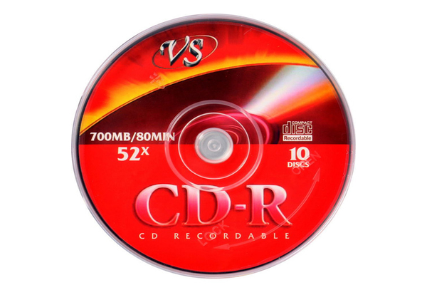 Диск VS CD-R 700 Mb Shrink 10 шт