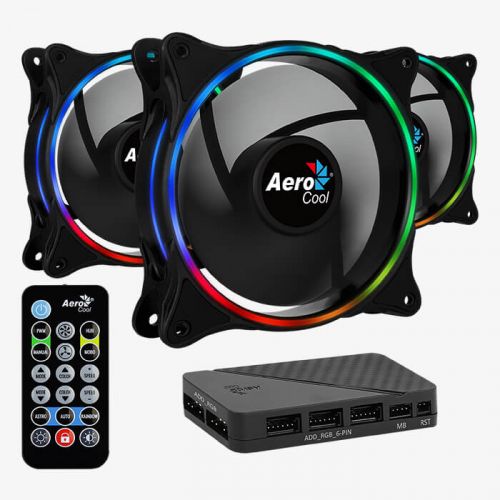 Корпусной вентилятор AeroCool Eclipse 12 Pro