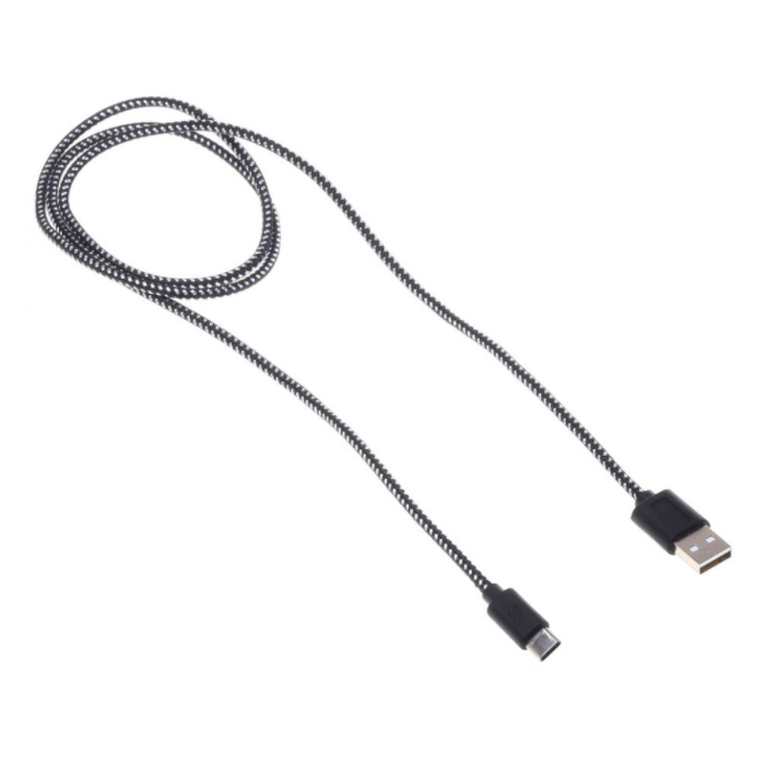 Кабель Buro Braided BHP RET TYPEC1 USB A(m) USB Type-C (m) 1м