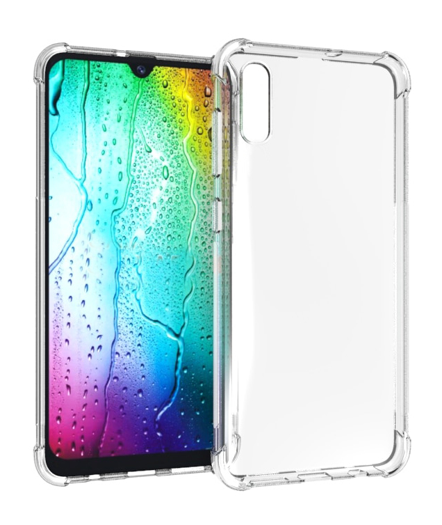 Чехол MyPads для Samsung Galaxy A01 SM-A015F (2020) Transparent (144711)