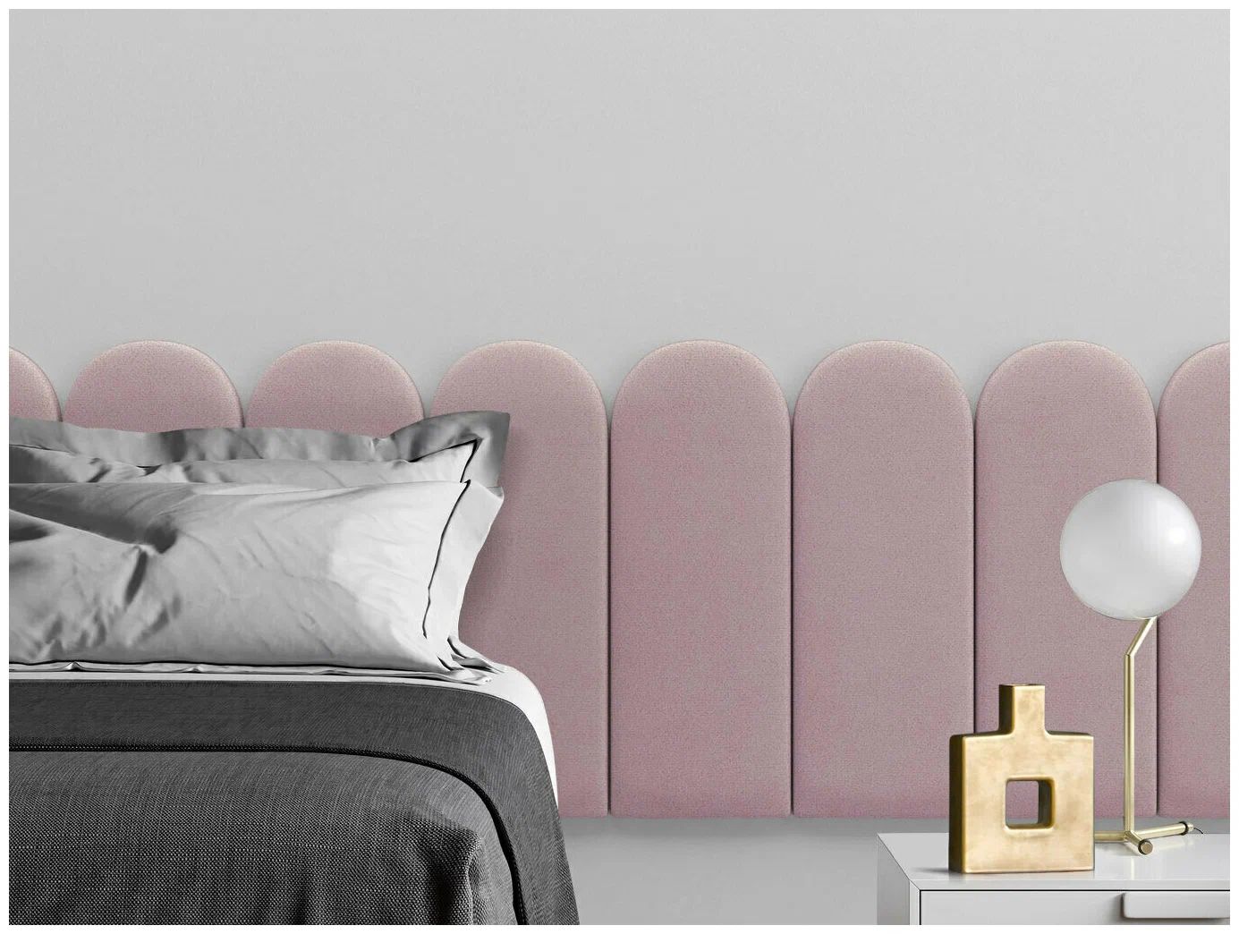 Панель кровати Velour Pink 30х60R см 2 шт.