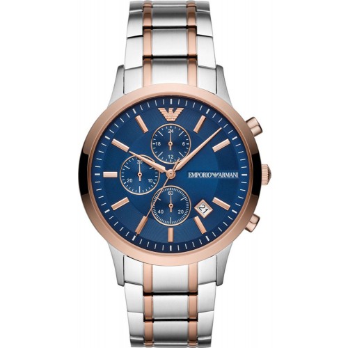 Наручные часы мужские Emporio Armani AR80025 серебристые