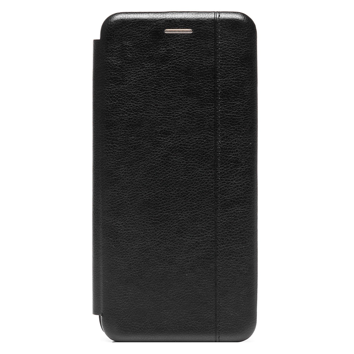 Чехол Samsung SM-A035F (Galaxy A03) флип боковой кожзам №3 <черный>