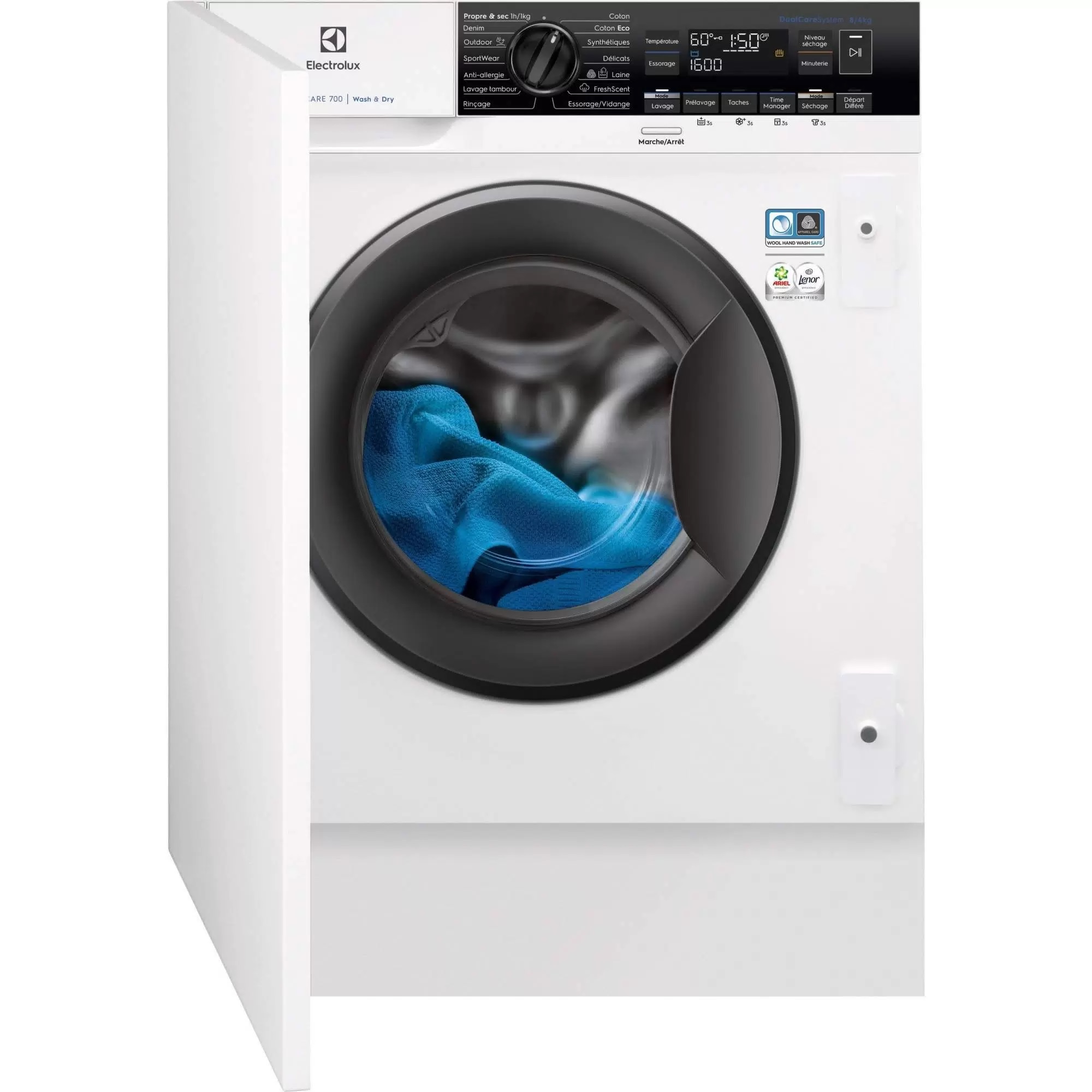 Встраиваемая стиральная машина Electrolux EW 7W368SI белый