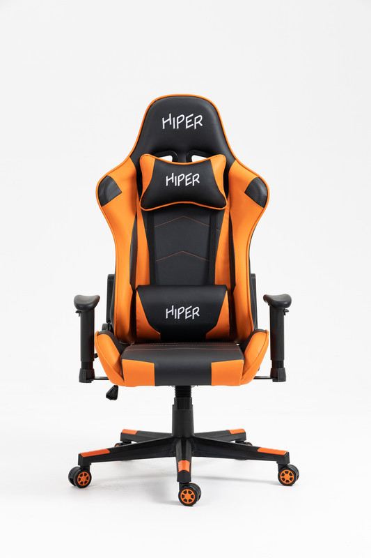 Кресло игровое Hiper Energy HGC105, черный, оранжевый