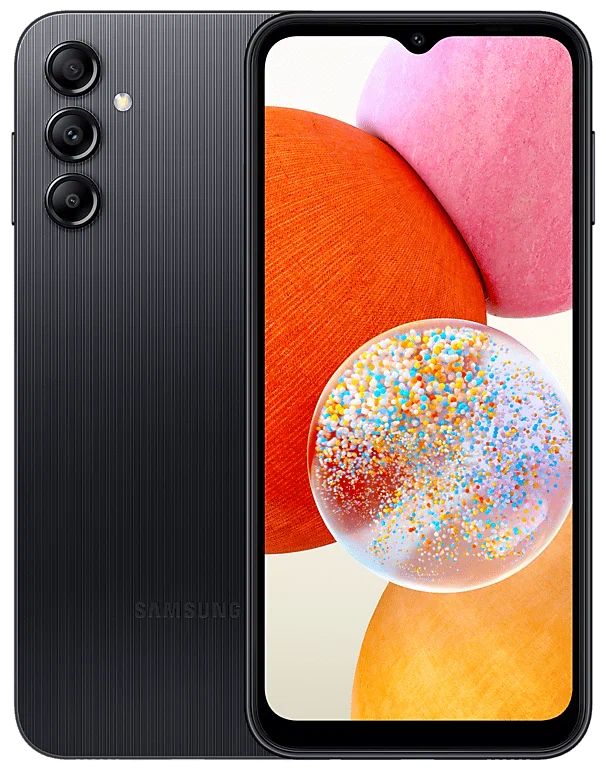 Смартфон Samsung Galaxy A14 4/128GB Black (SM-A145PZKGMEA)