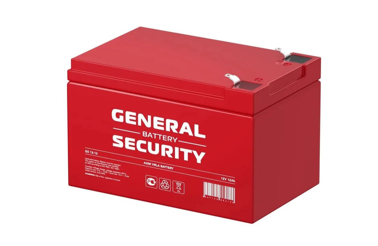 Аккумулятор для ИБП General Security 12 А/ч 12 В