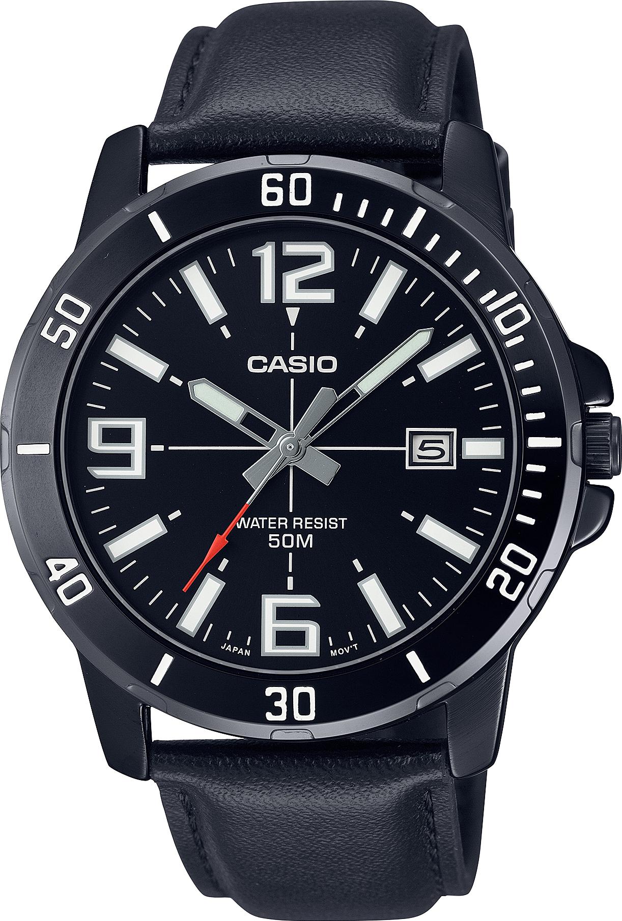 Наручные часы мужские Casio MTP-VD01BL-1B