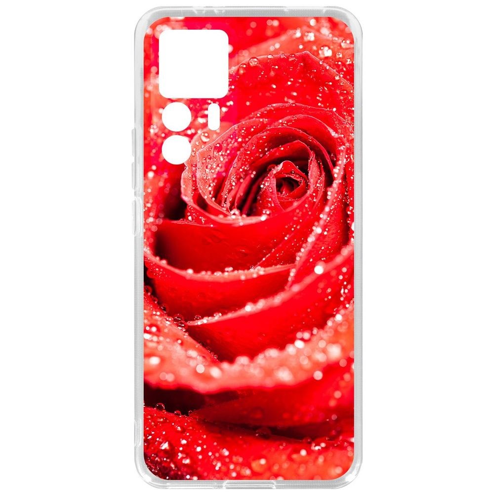 Чехол-накладка Кейс Роза для Xiaomi 12T Pro
