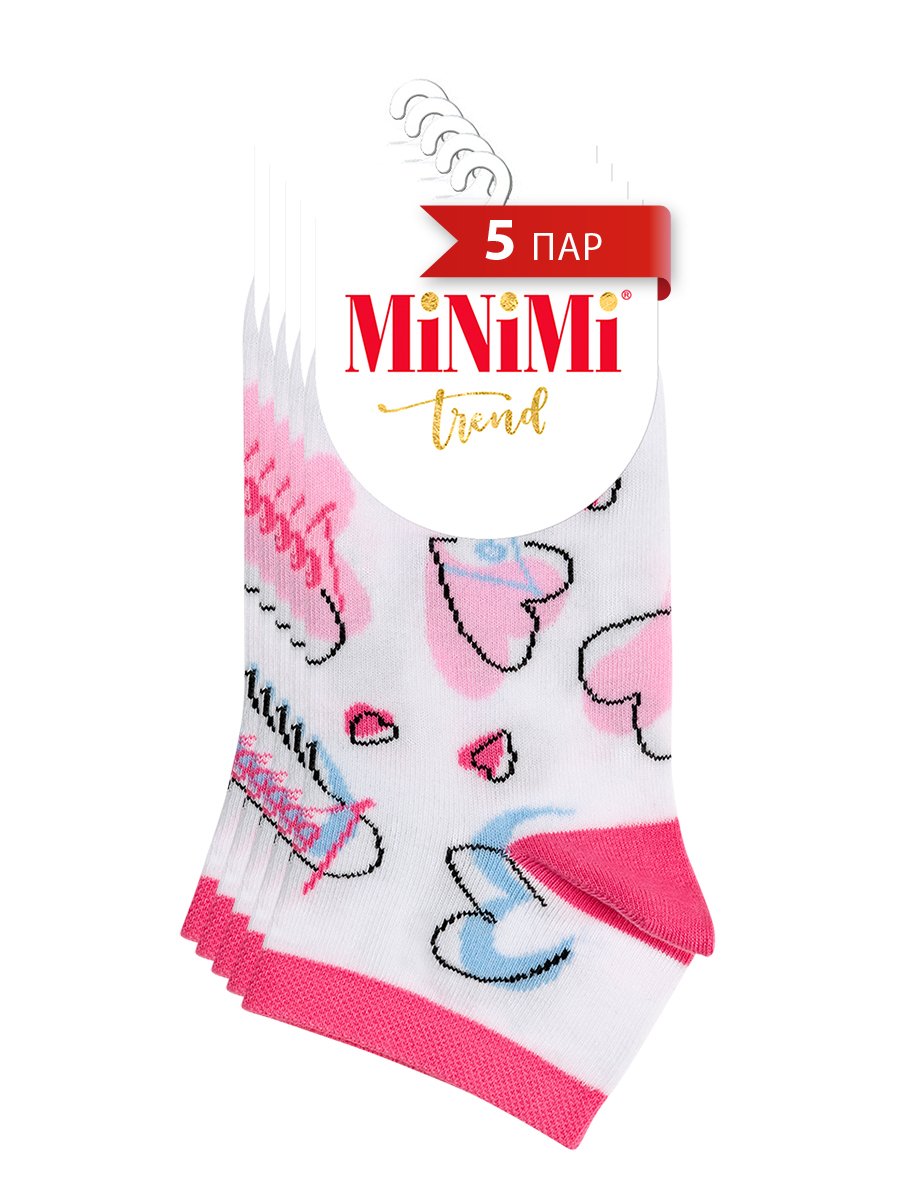 Комплект носков женских Minimi Basic SNL-537142 белых 35-38