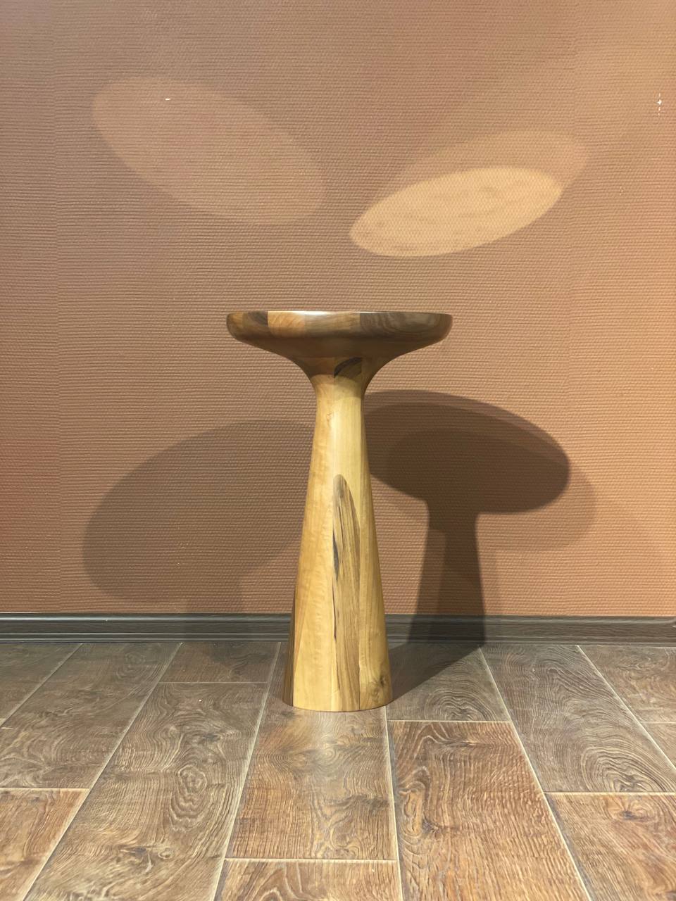 Кофейный столик Homage Wood, коричневый, 36х36х62