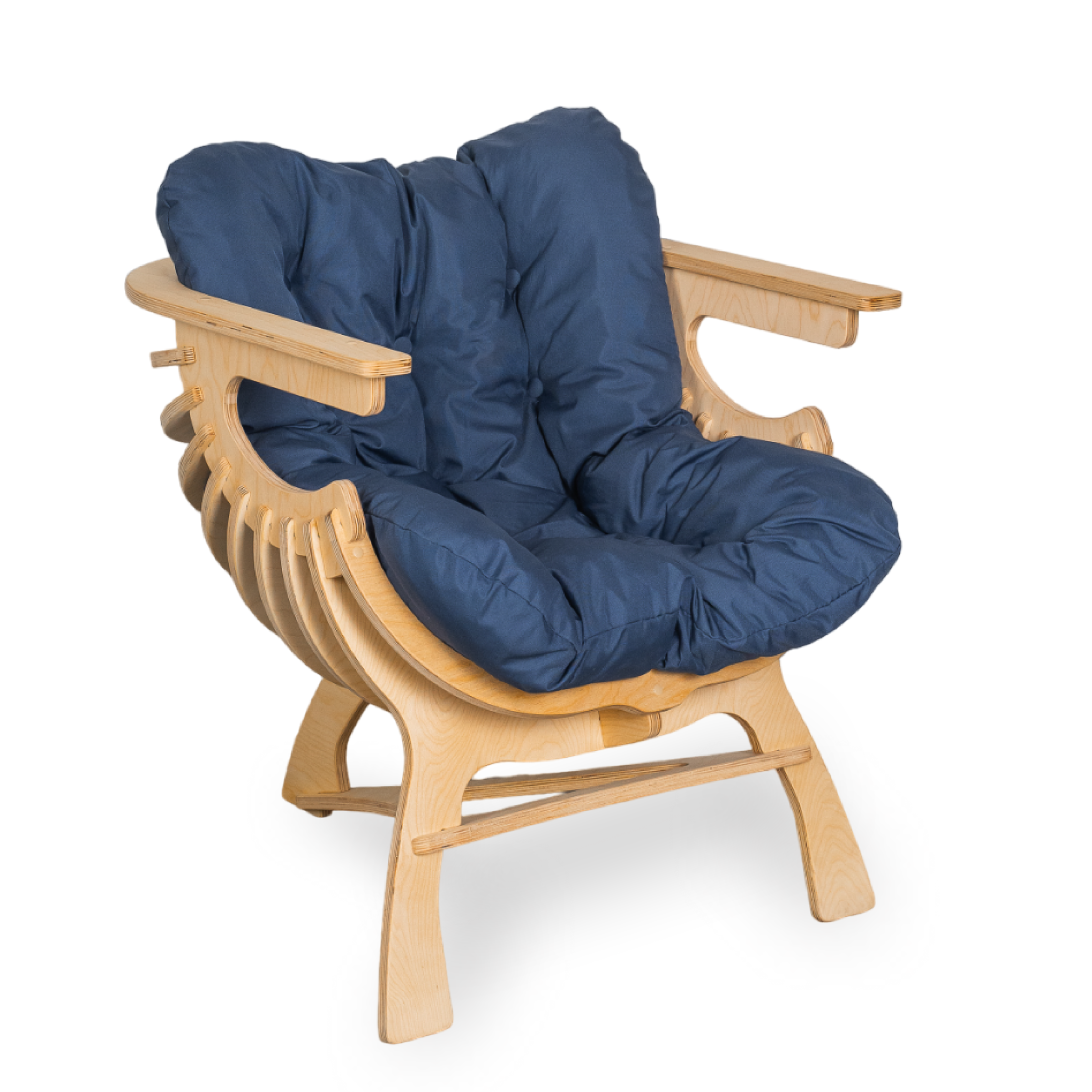 Кресло для отдыха Axioma.woodshop Ракушка