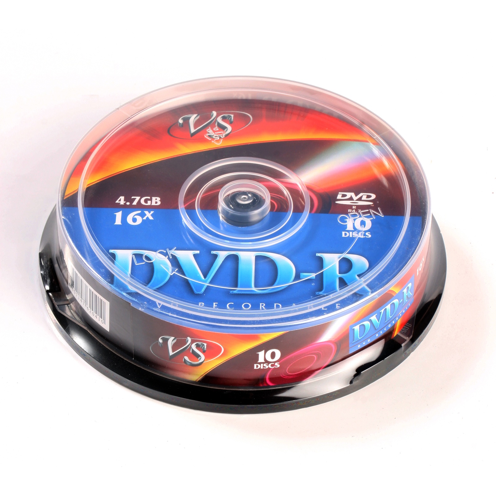 Диск VS DVD-R 4.7 Gb Cake Box 10 шт