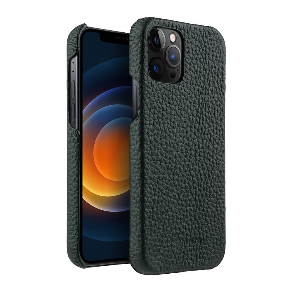 Кожаный чехол накладка Melkco для Apple iPhone 12 Pro Max (6.7") - Snap Cover