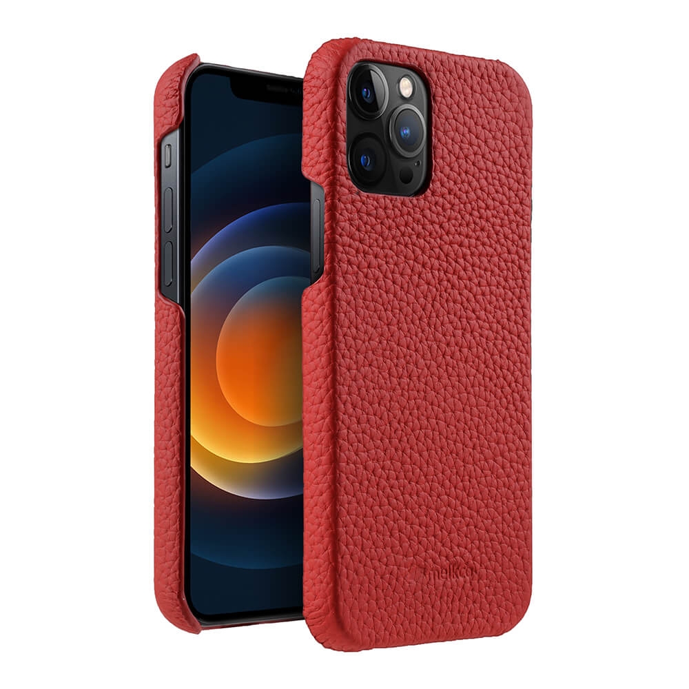 Кожаный чехол накладка Melkco для Apple iPhone 12 Pro Max (6.7") - Snap Cover