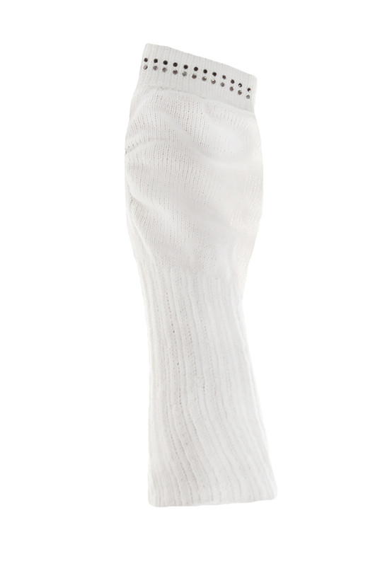 Митенки женские Mademoiselle Calla 4200-LJ bianco (белые), one size