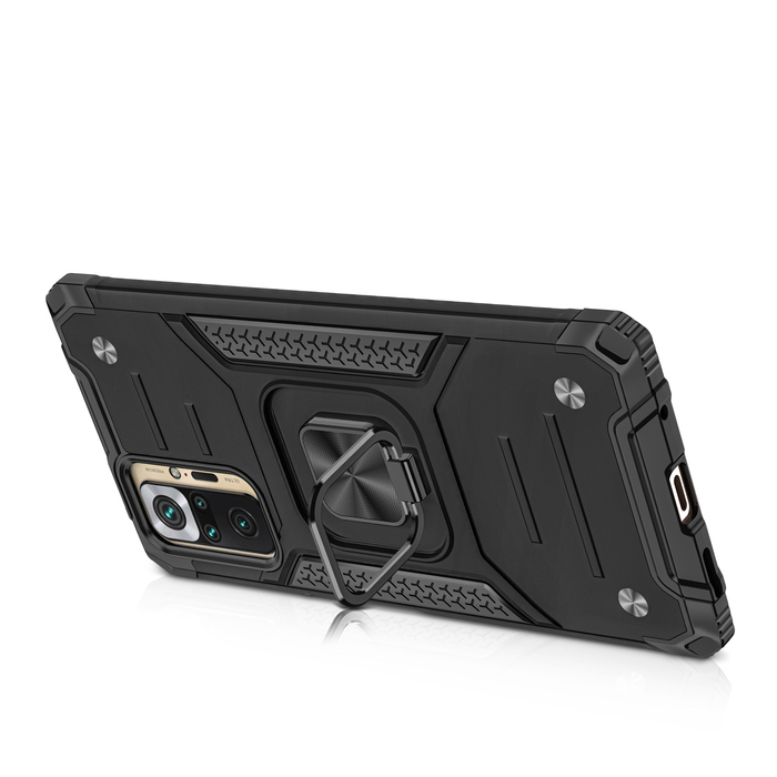 Противоударный чехол Legion Case для Xiaomi Redmi Note 10 Pro (черный)