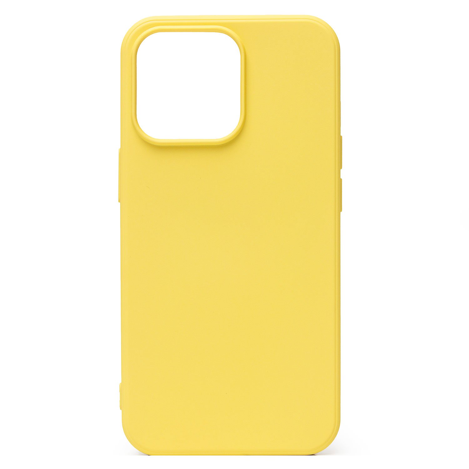 Чехол iPhone 13 Pro Max силиконовый Soft Touch 2 <желтый>