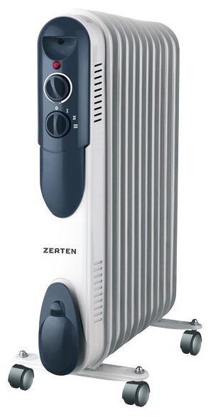 Масляный радиатор Zerten UZT-20 Gray