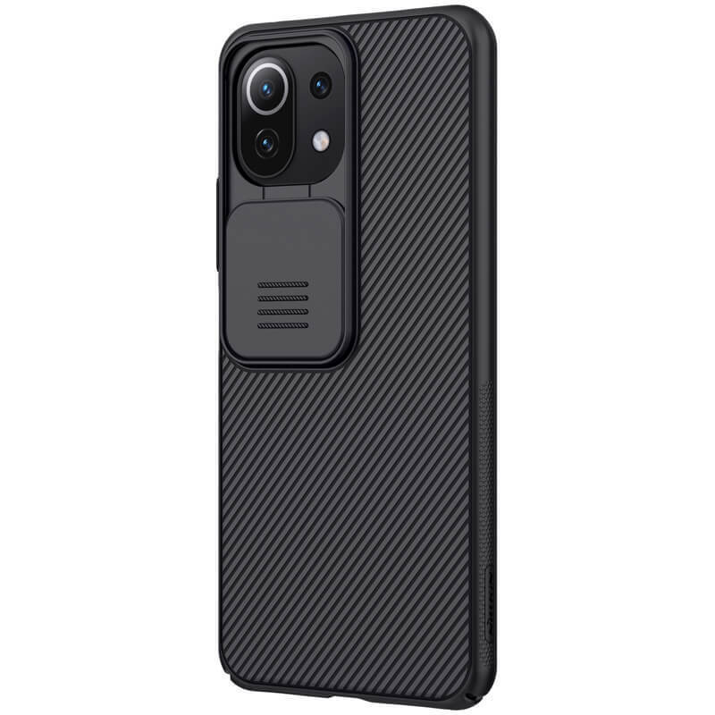 Накладка Nillkin CamShield Case с защитой камеры для Xiaomi Mi 11 Lite (черный)
