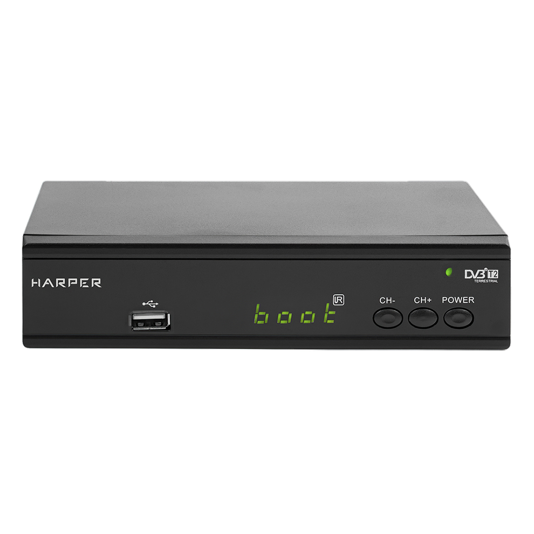 Приемник телевизионный DVB-T2 Harper HDT2-2030 DVB-T2