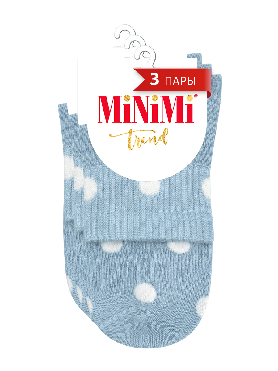 Комплект носков женских Minimi Basic SNL-540820 голубых 35-38