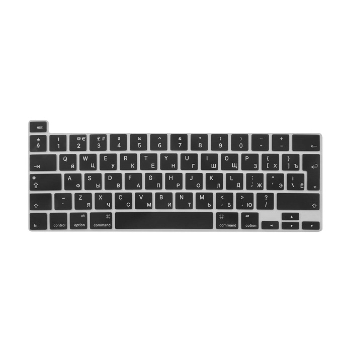 Накладка на клавиатуру Barn&Hollis для Apple Macbook Air 13 2020 Black