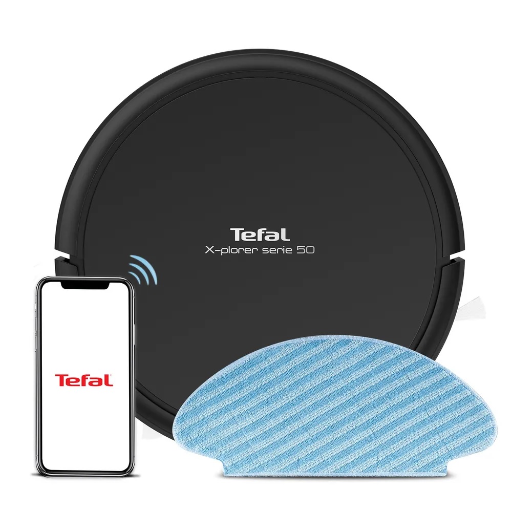 Робот-пылесос Tefal RG7365WH черный