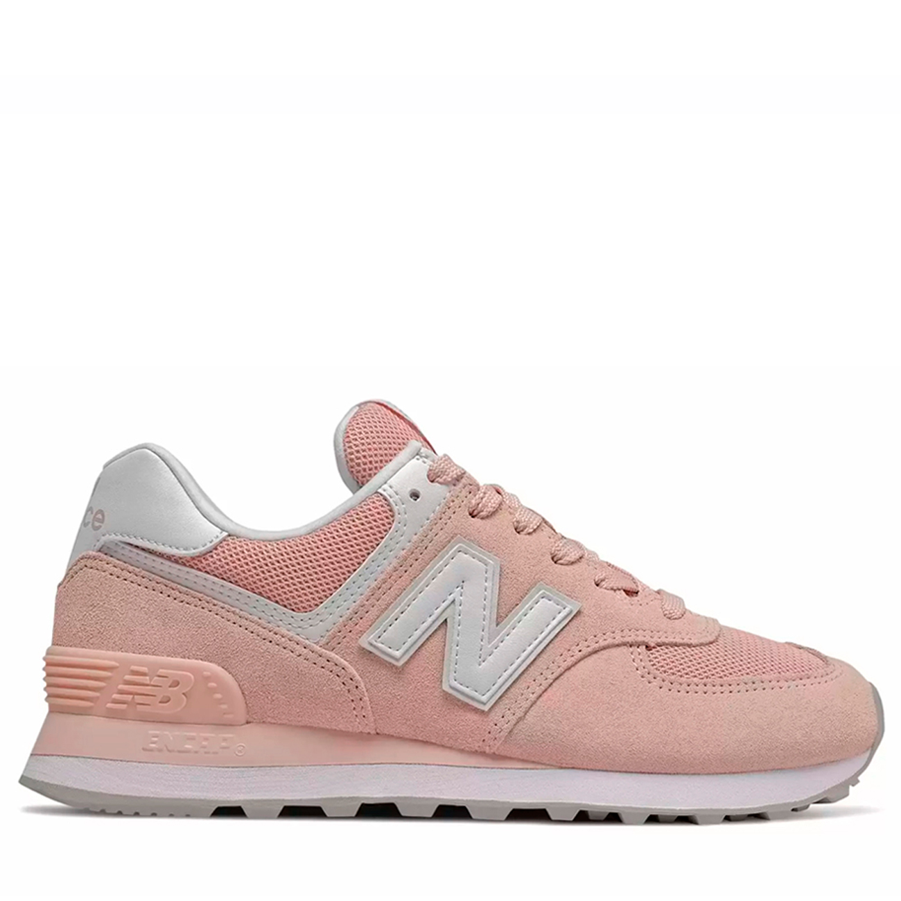 Кроссовки женские New Balance 574 розовые 40.5 EU