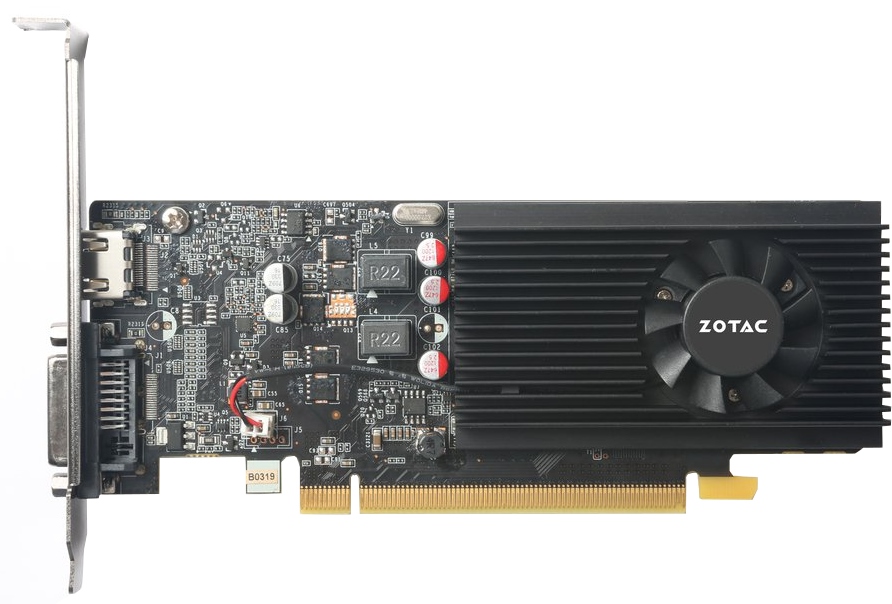 Видеокарта Zotac NVIDIA GeForce GT 1030 LP (ZT-P10300A-10L)