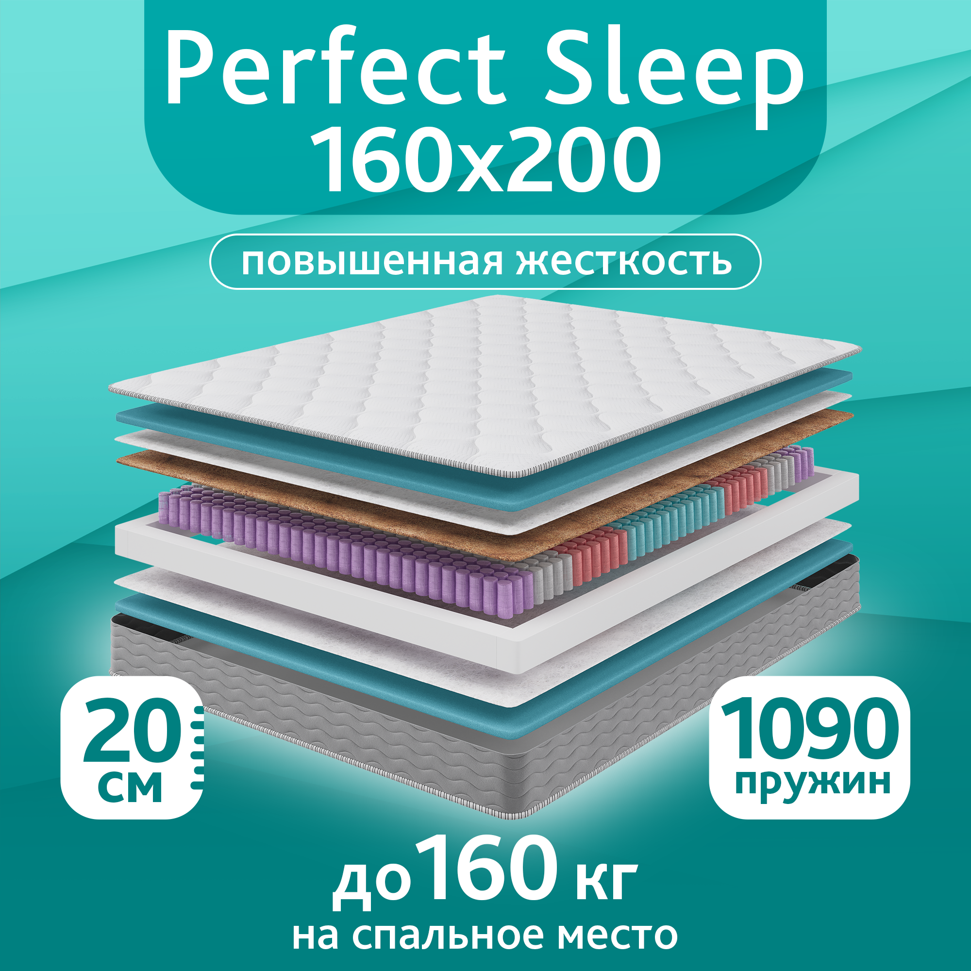 Матрас Gloria Perfect Sleep 160x200 см