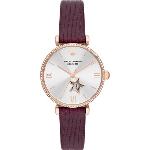 Наручные часы женские Emporio Armani AR60044 бордовые