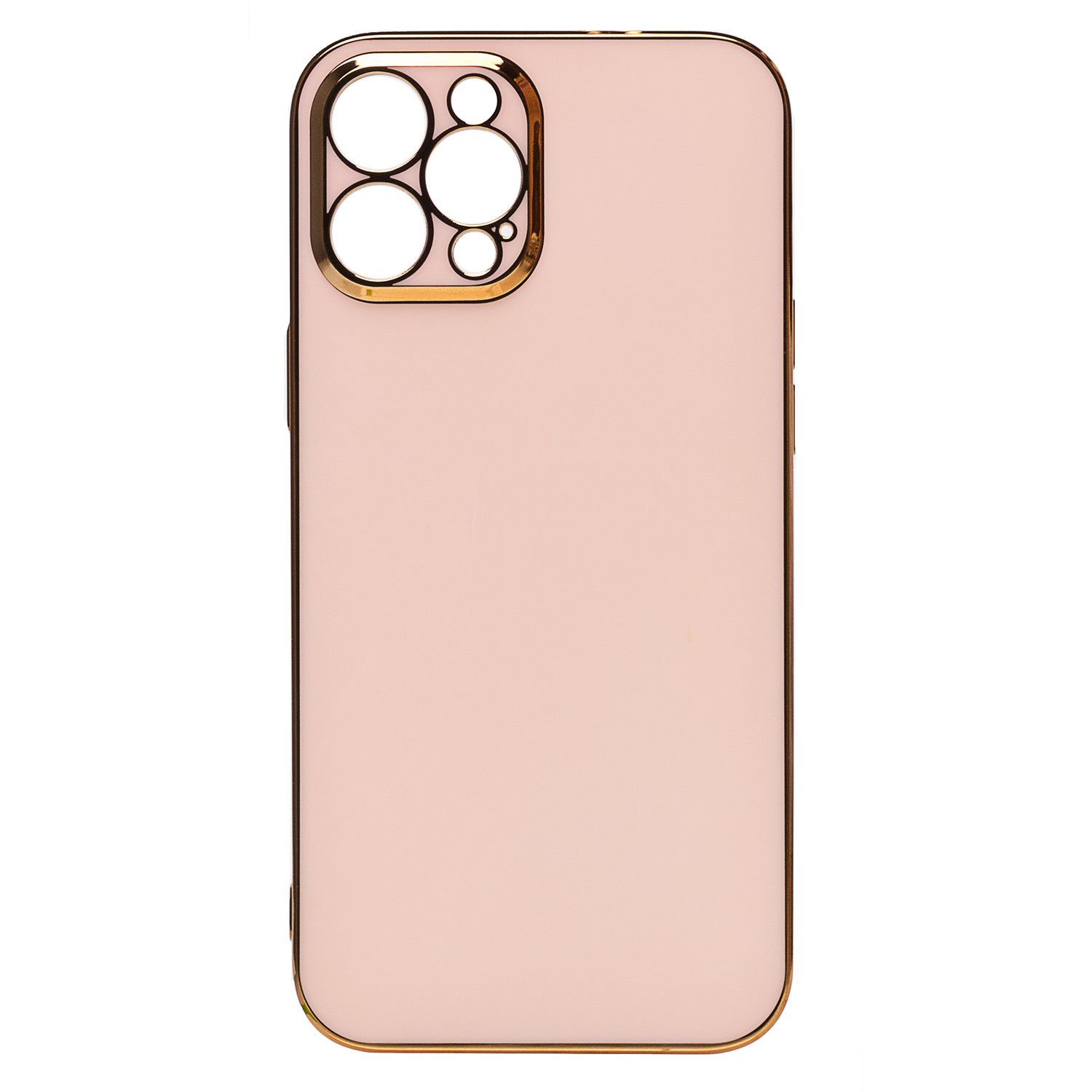 Чехол iPhone 12 Pro Max силиконовый Pilot №2 <светло-розовый>