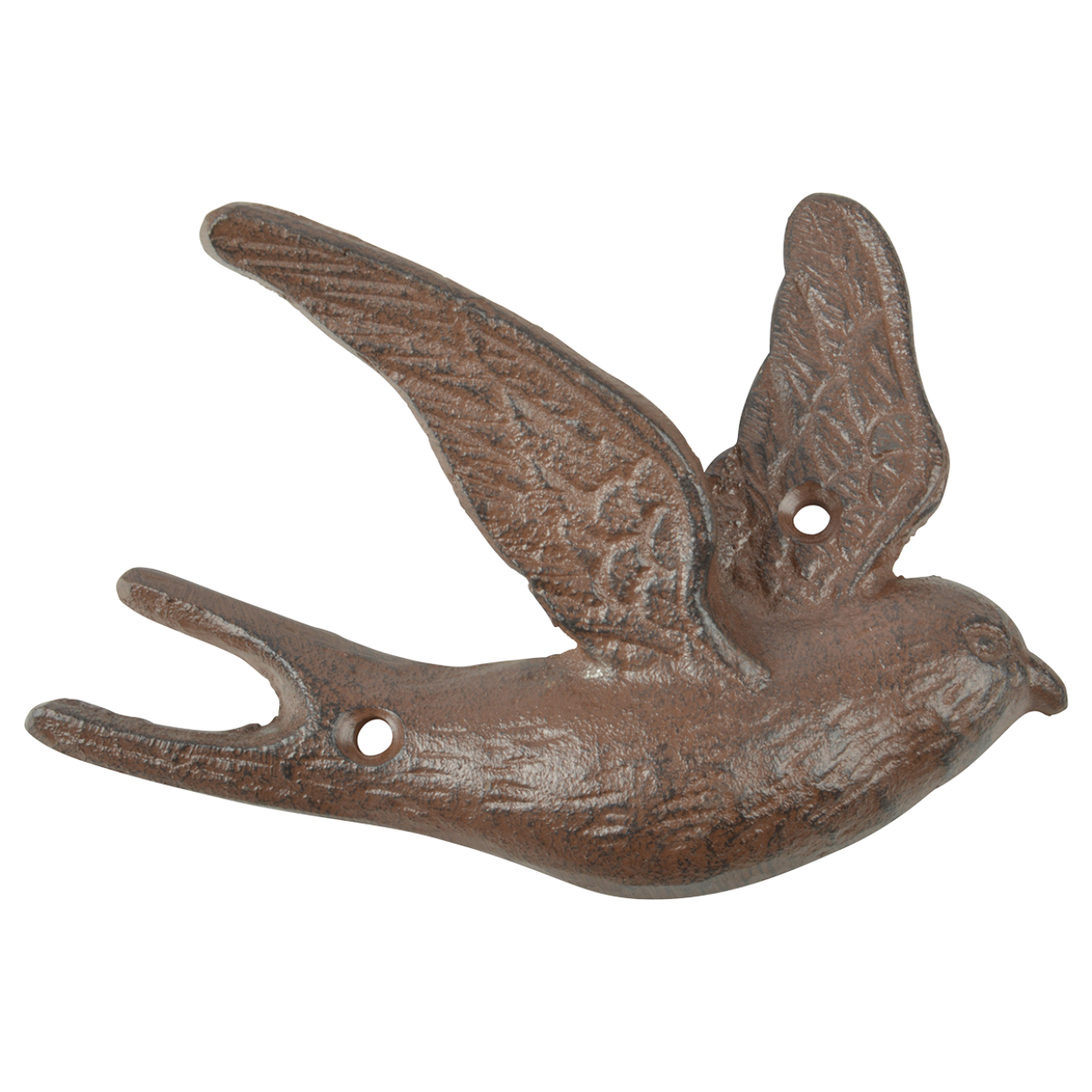 Настенный крючок  Esschert Design Летящая птица, коричневый