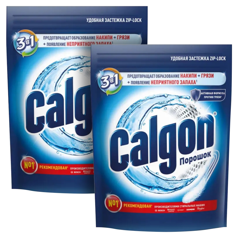 Средство для смягчения воды Calgon 3 в 1, 1500 г х 2 шт