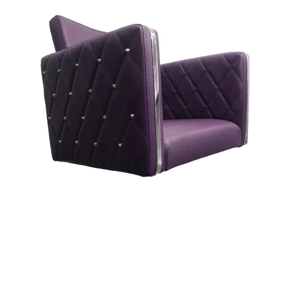 Парикмахерское кресло Вайлет фиолетовый 65х50х57