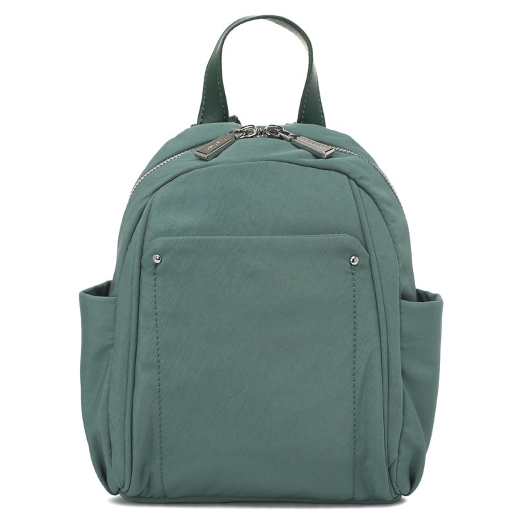 Рюкзак женский Tendance A1337 зеленый, 24x19x10 см