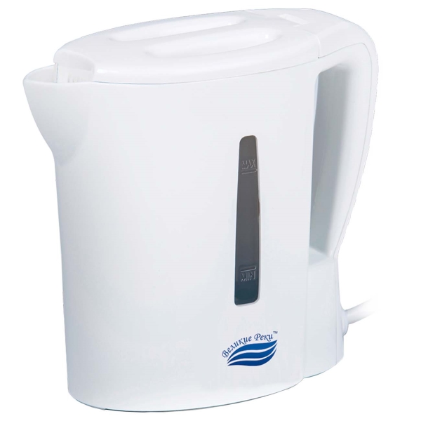 Чайник электрический Великие Реки Мая-1 0.5 л White