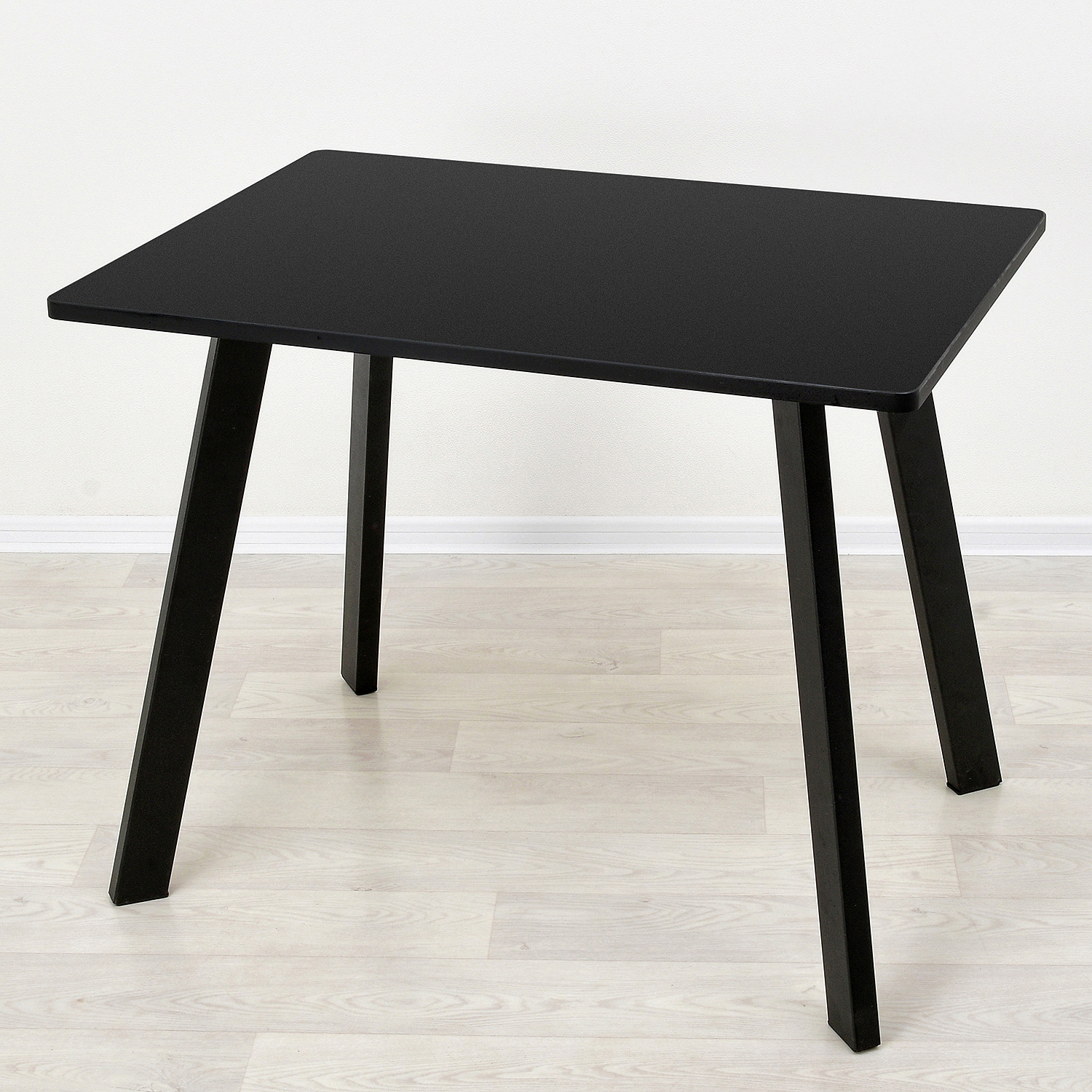 Кухонный стол из Mebel Apartment Рондо 10 черный/черный 900х650