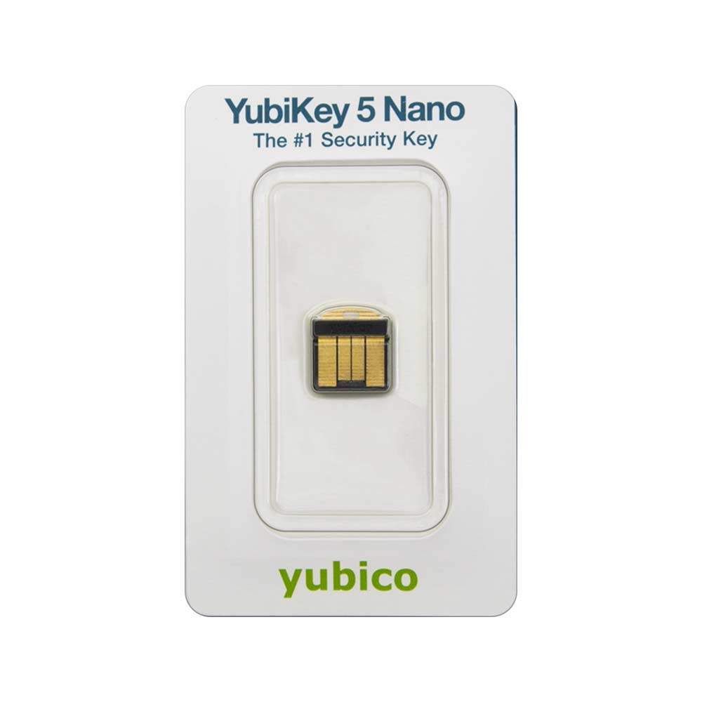 Аппаратные криптокошельки YubiKey 5 Nano CR-36