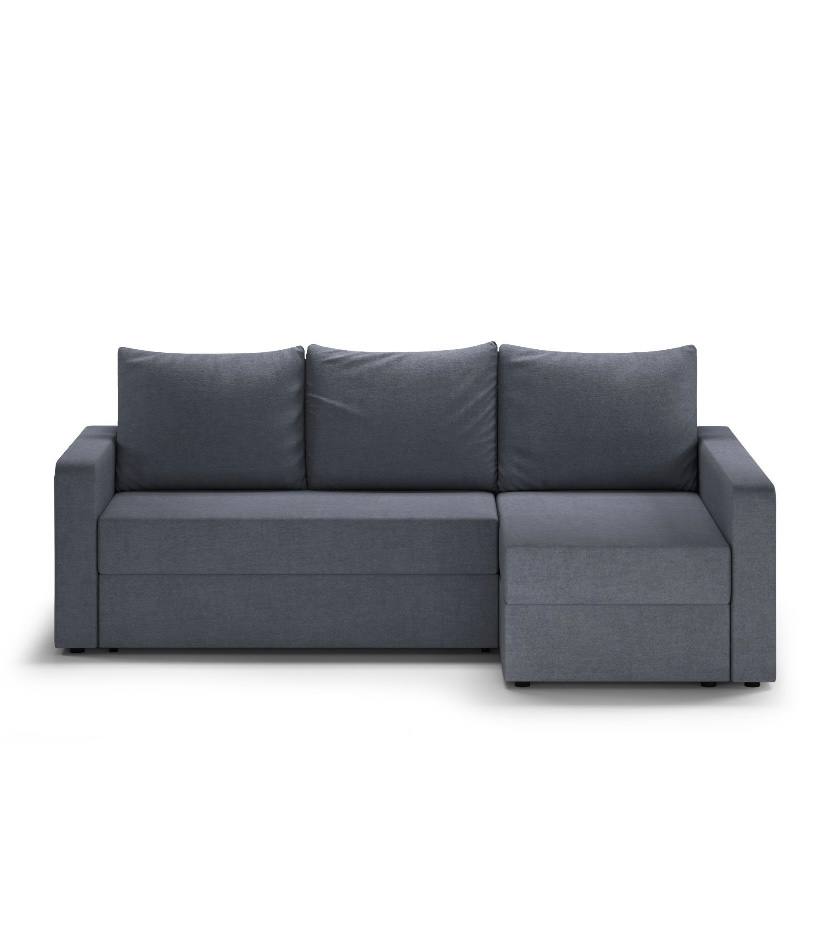 Угловой диван WESTENY ART-104-YG-G-TSR правый темно-серый