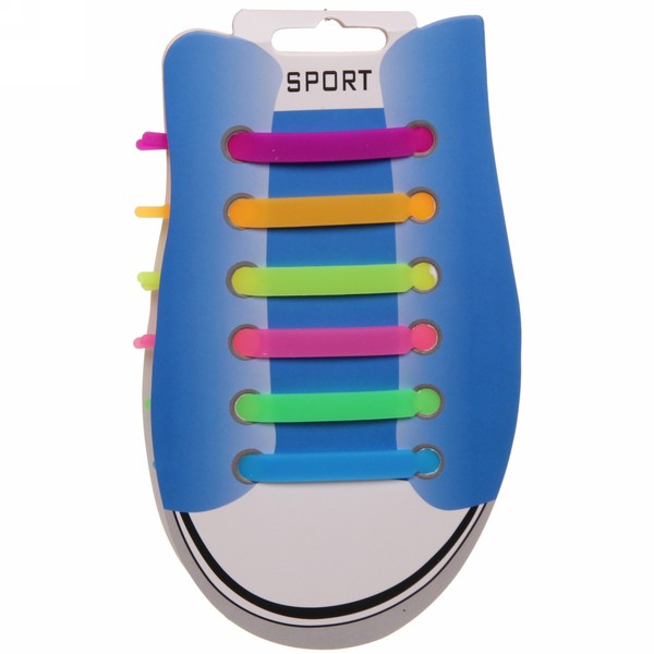 Набор шнурков для обуви Селфи Summer-12 разноцветный