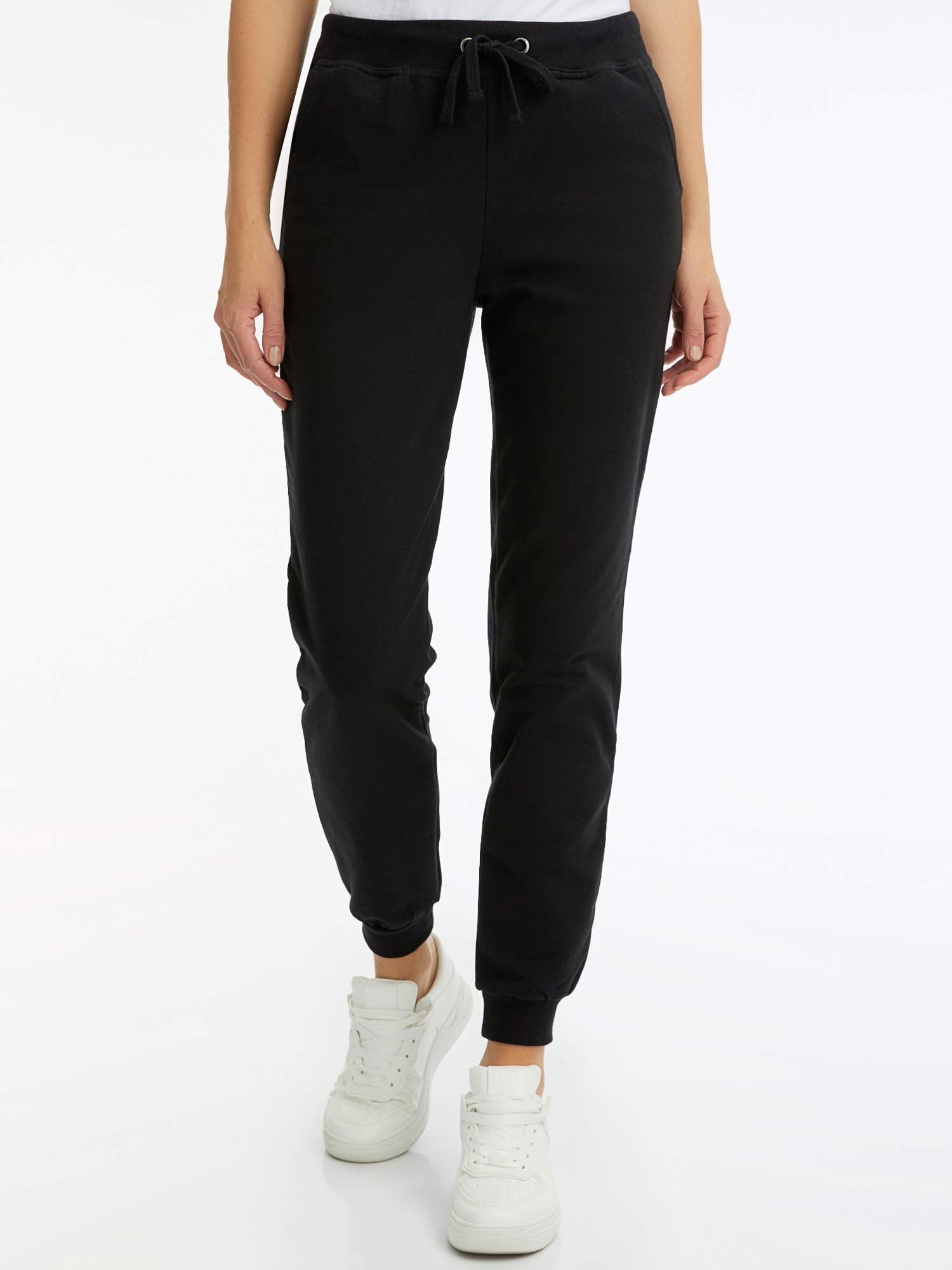 Спортивные брюки женские oodji 16700030-28B черные XS