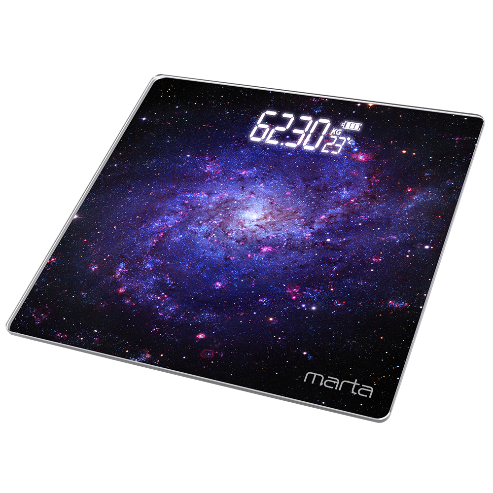 Весы напольные Marta MT-SC3601 фиолетовые, черные