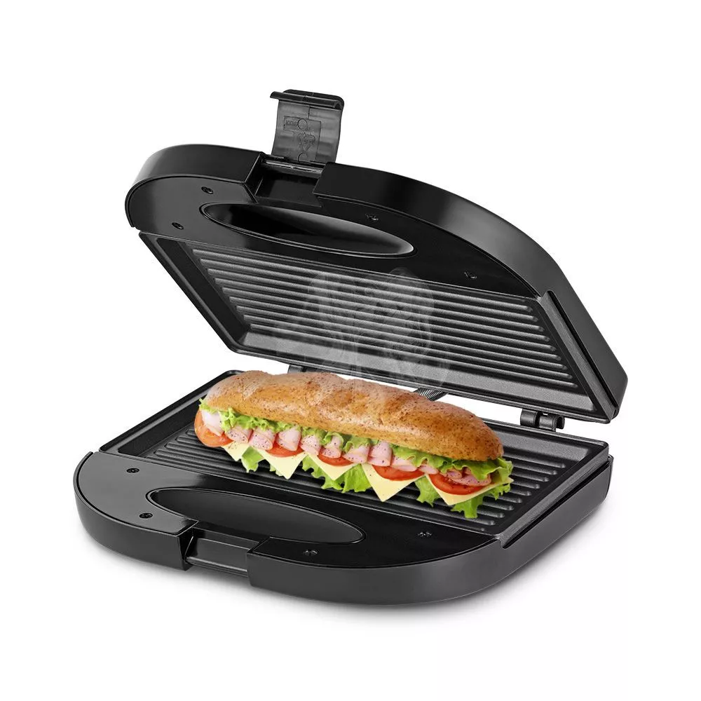 Сэндвич-тостер Kitfort КТ-3667 черный, серый